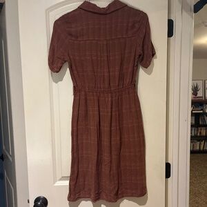 Dresses | Rustic Red Midi Dress | Poshmark
